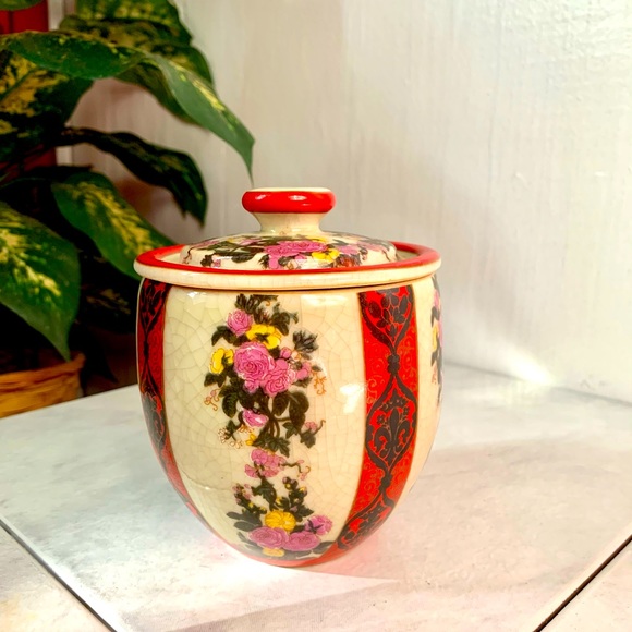 Amita | Dining | Vintage Pottery Bowl With Lid By Amita | Poshmark